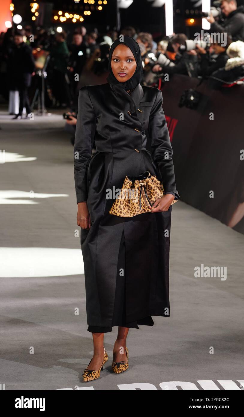 Fadhi Mohamed arriving at the world premiere of the Netflix series ...