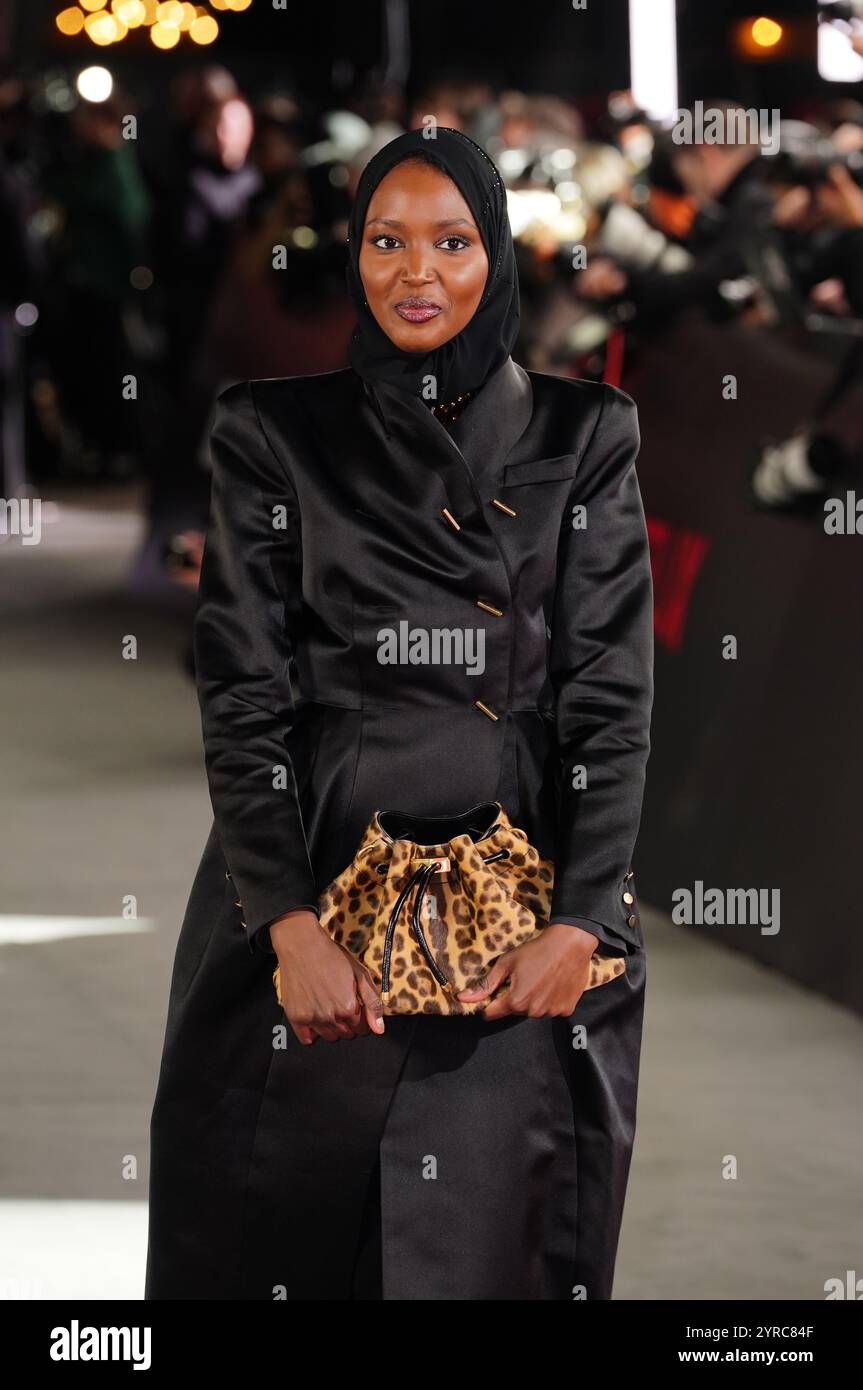 Fadhi Mohamed arriving at the world premiere of the Netflix series ...