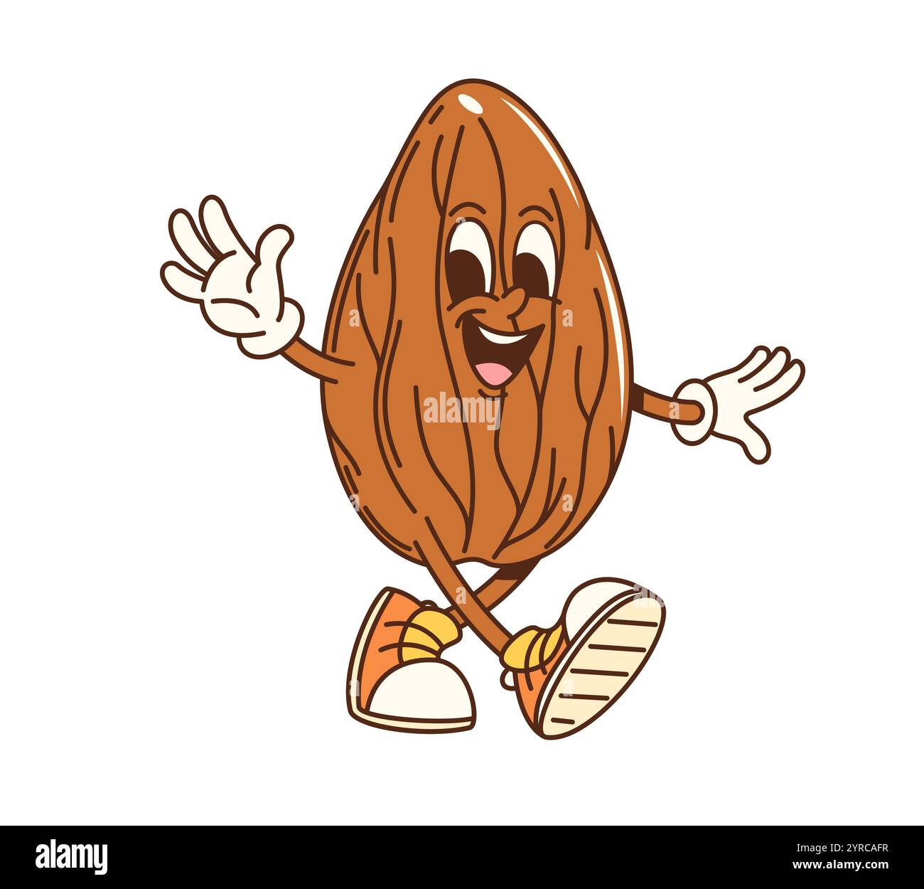 Happy emoji emoticon walking hi-res stock photography and images - Alamy