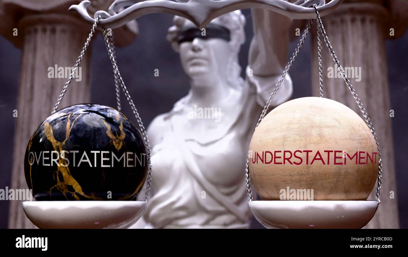 Overstatement or Understatement as a choice, two options to choose from ...