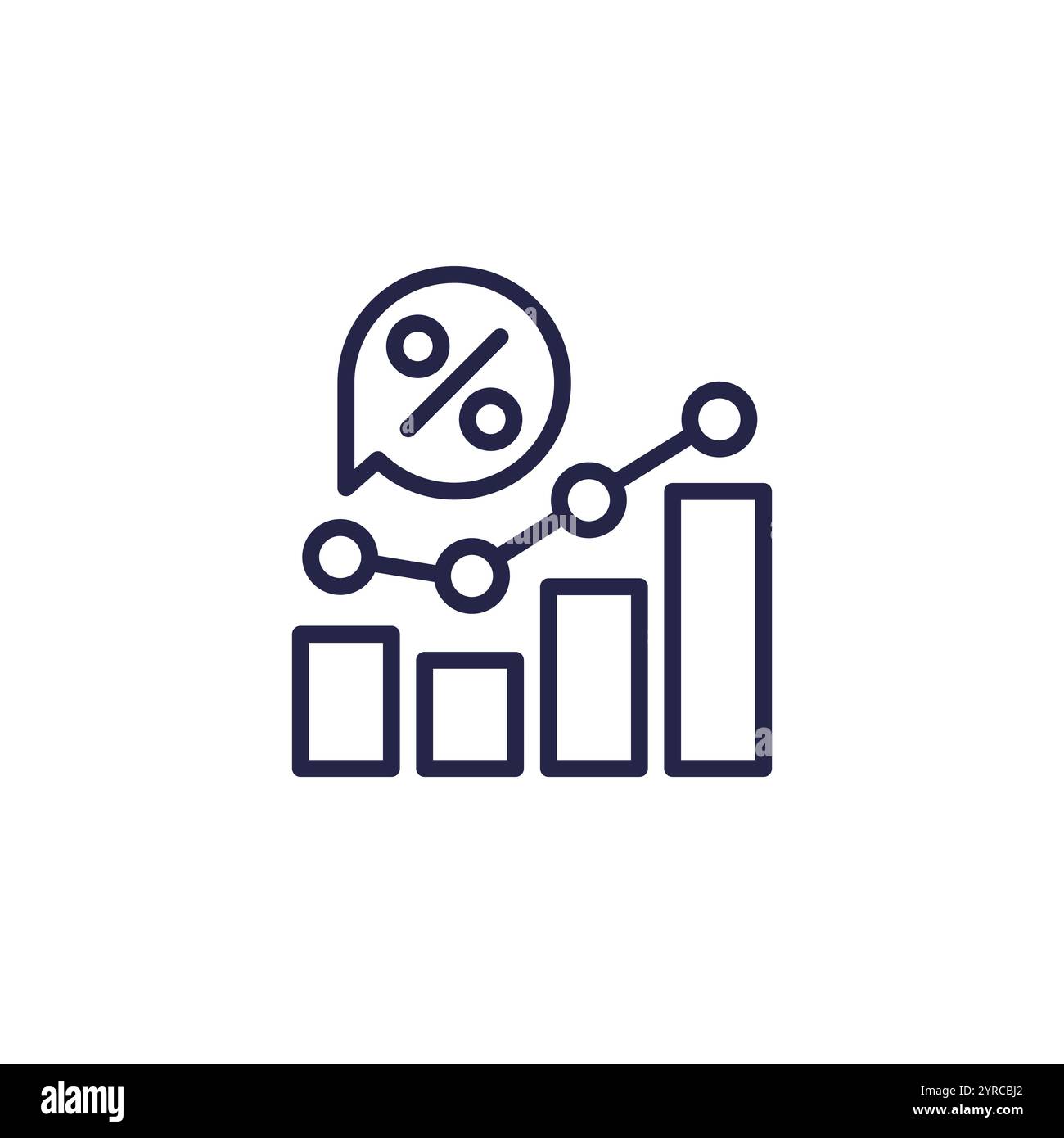 High inflation rate Stock Vector Images - Alamy