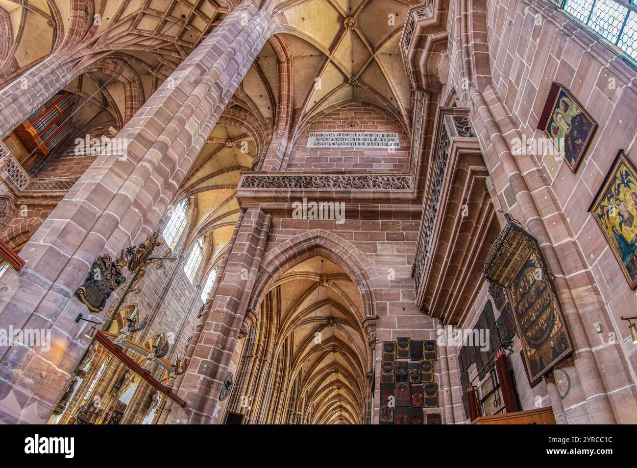 Nuremberg Bavaria Germany April 30 2023 Interior View Of St