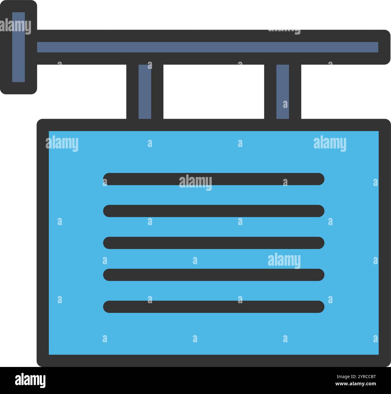 Signage Icon Vector Image Suitable For Mobile Application Web