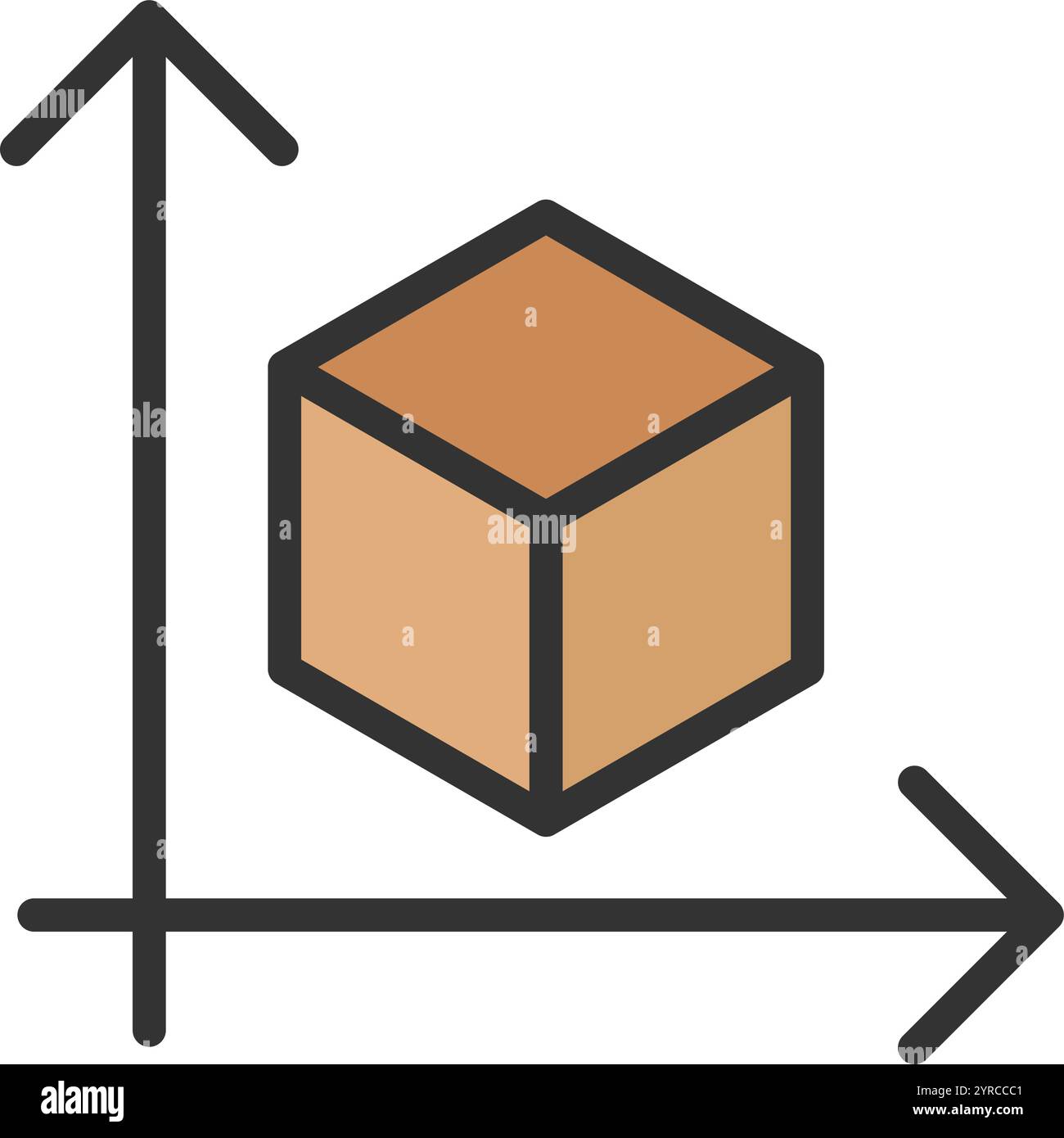 Size icon vector image. Suitable for mobile application web application ...