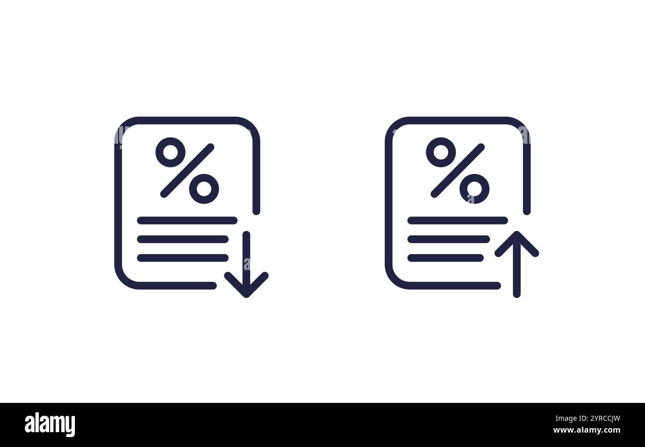 Annual interest rate Stock Vector Images - Alamy