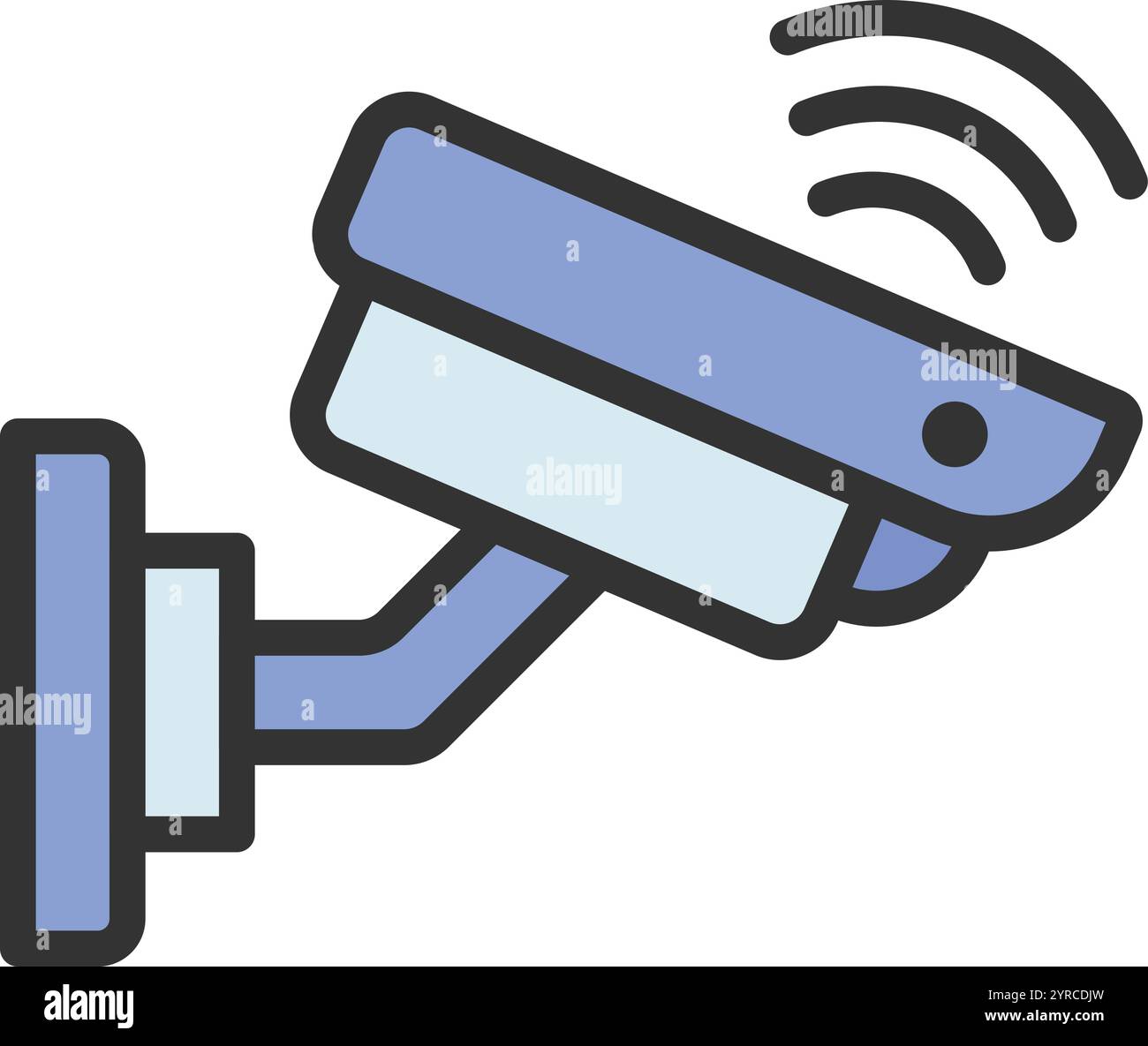 Smart CCTV icon vector image. Suitable for mobile application web ...