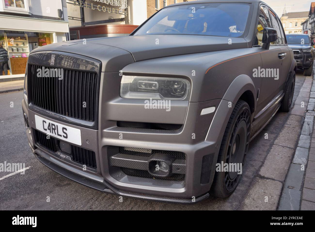 Rolls-Royce Cullinan in an individual Matt Grey finish and complete ...