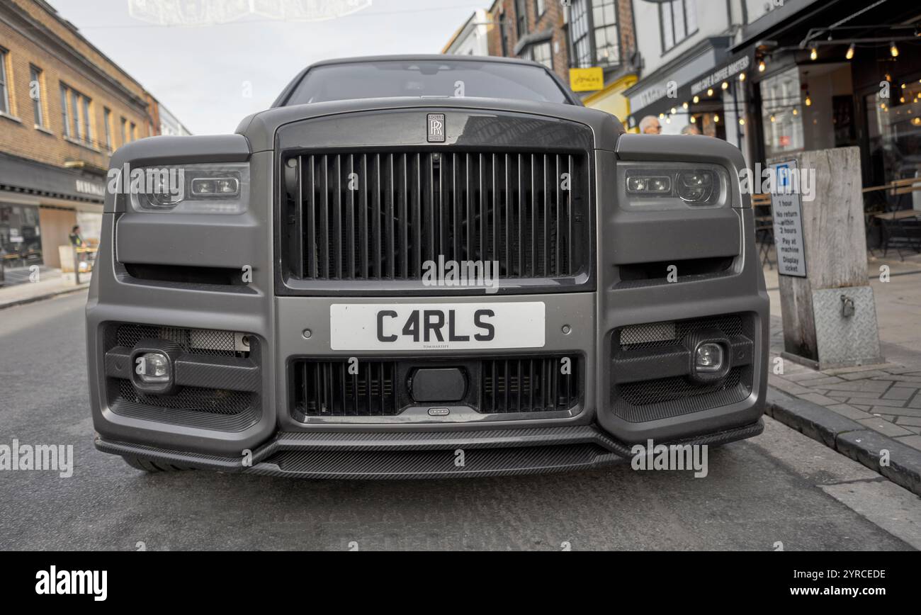 Rolls-Royce Cullinan in an individual Matt Grey finish and complete ...