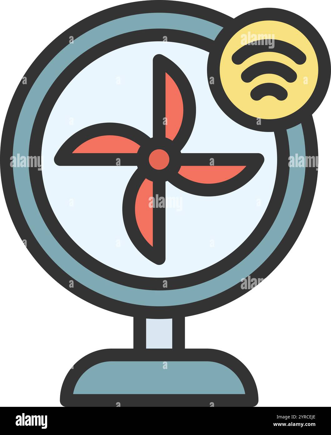 Smart Fan icon vector image. Suitable for mobile application web ...