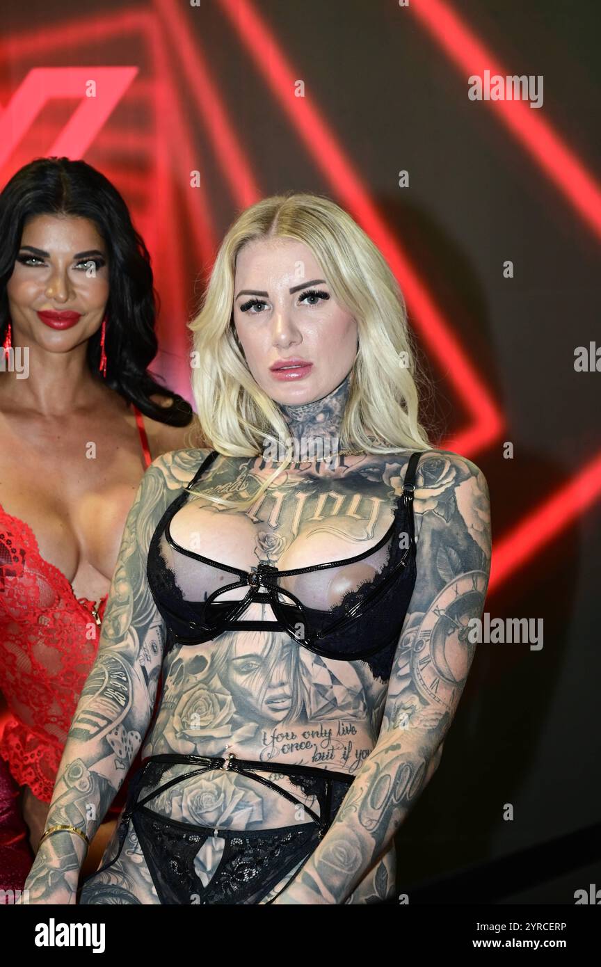 Vanessa Liberte auf der 27. Venus Berlin 2024 in den Messehallen unter dem Funkturm. Berlin, 24. ...