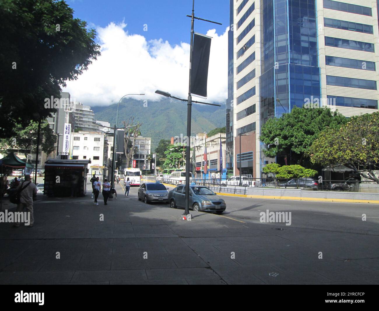 Bulevar de Sabana Grande, Caracas, Distrito Capital.Editorial ...
