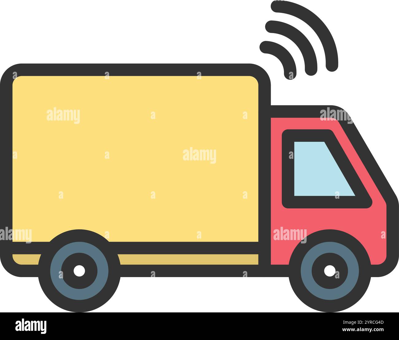 Smart Logistic icon vector image. Suitable for mobile application web application and print ...