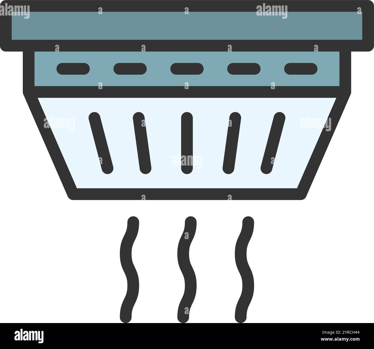 Smoke Detector icon vector image. Suitable for mobile application web ...