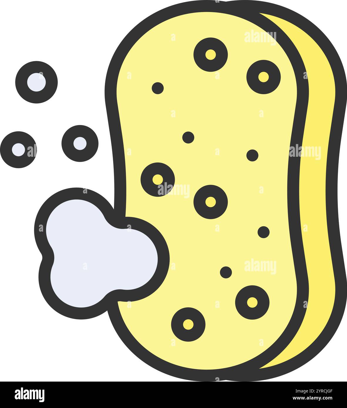 Sponge icon vector image. Suitable for mobile application web ...