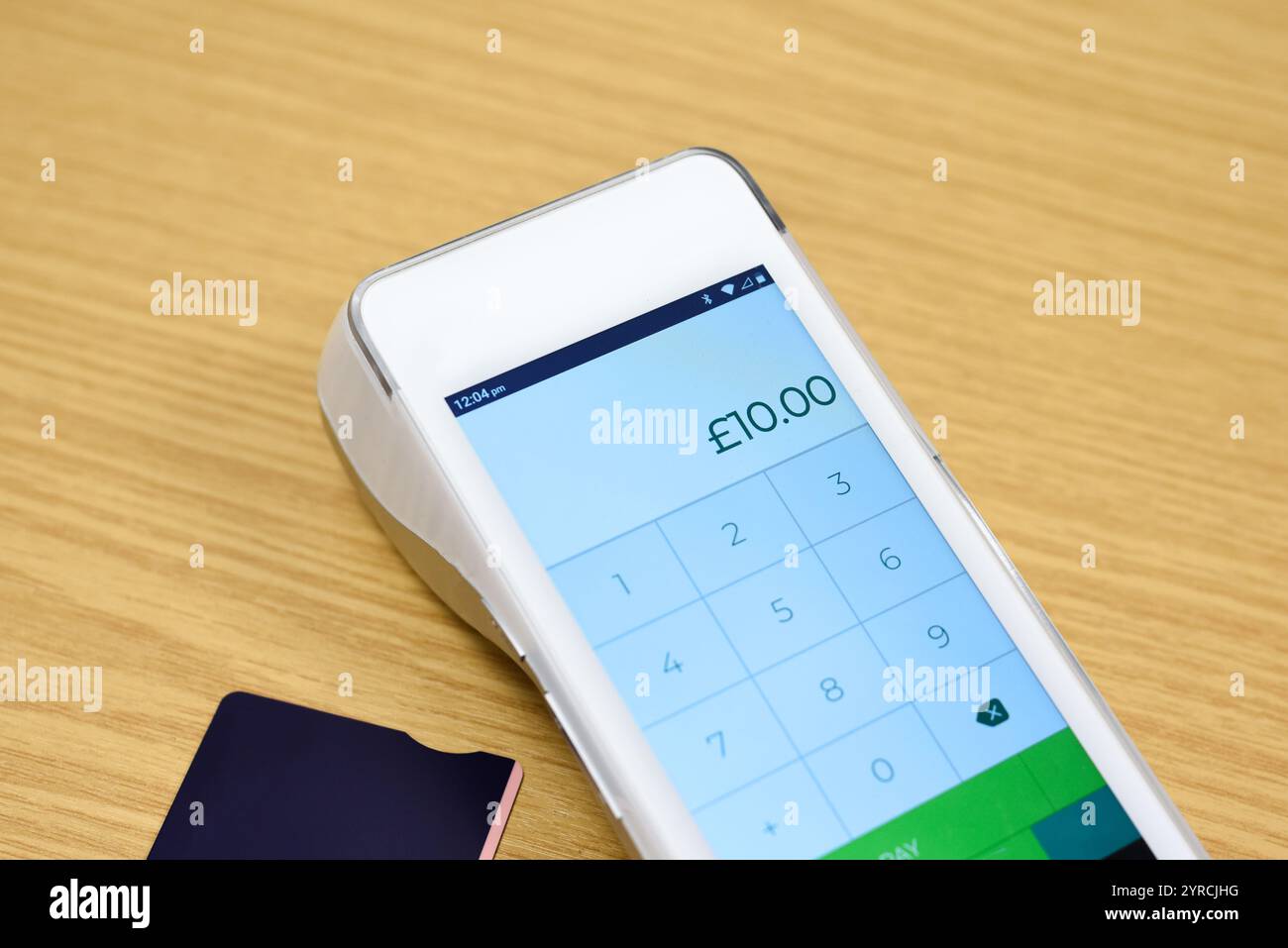 Touch credit card machine hi-res stock photography and images - Alamy