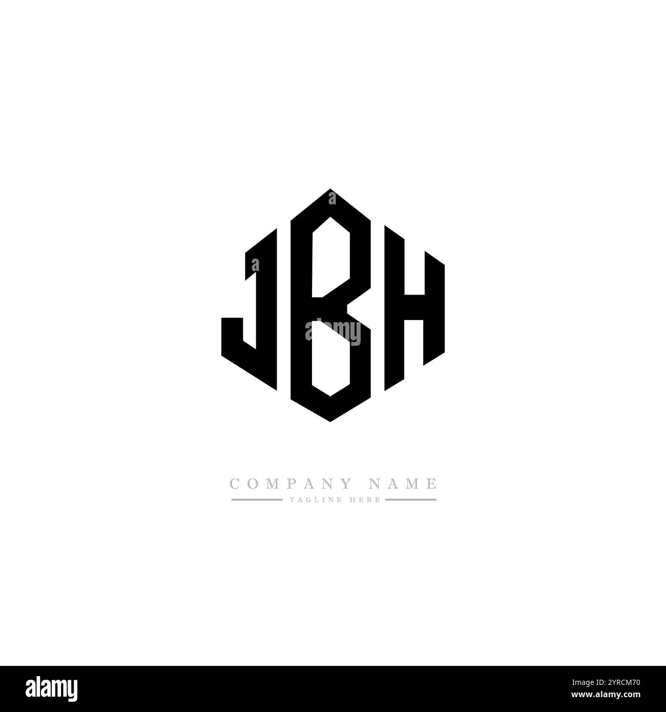 Jbh letter Stock Vector Images - Alamy