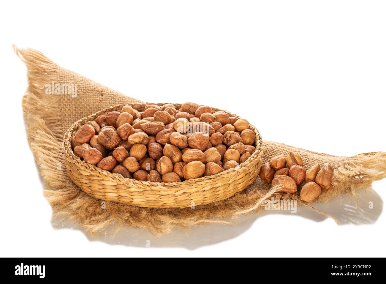 Growing hazel nuts Cut Out Stock Images & Pictures - Alamy