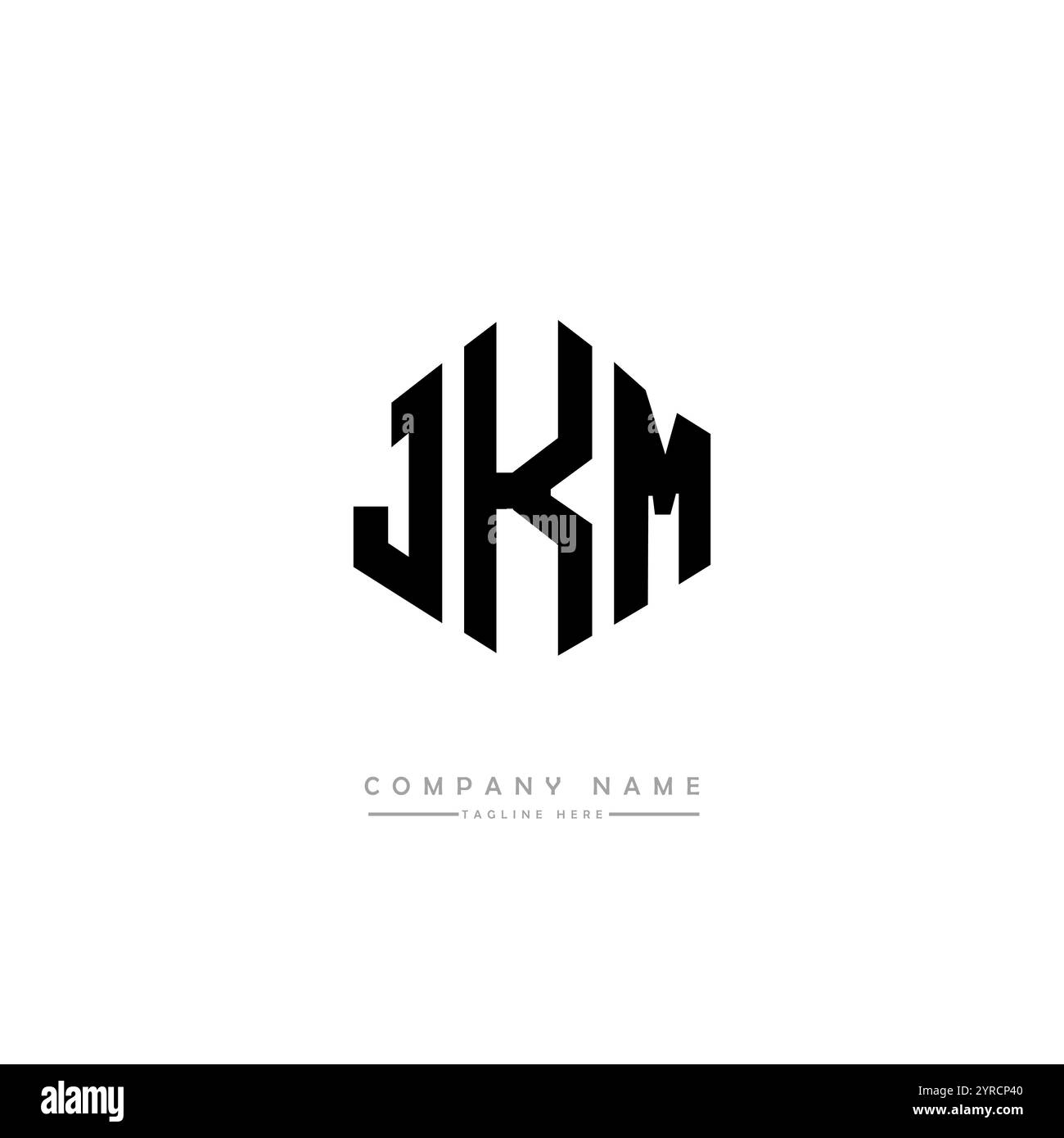 JKM letter logo design with polygon shape. JKM polygon and cube shape logo design. JKM hexagon ...