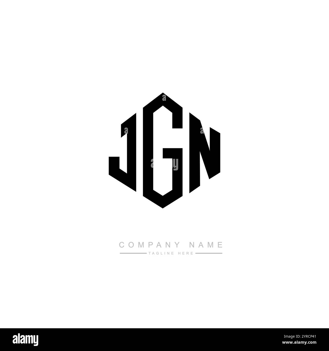 Jgn hexagon Stock Vector Images - Alamy