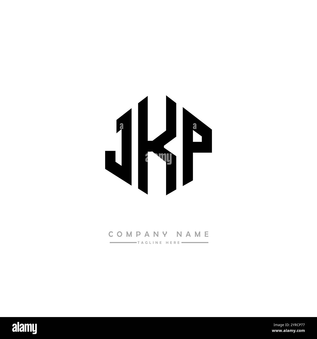 Jkp logo design Cut Out Stock Images & Pictures - Alamy