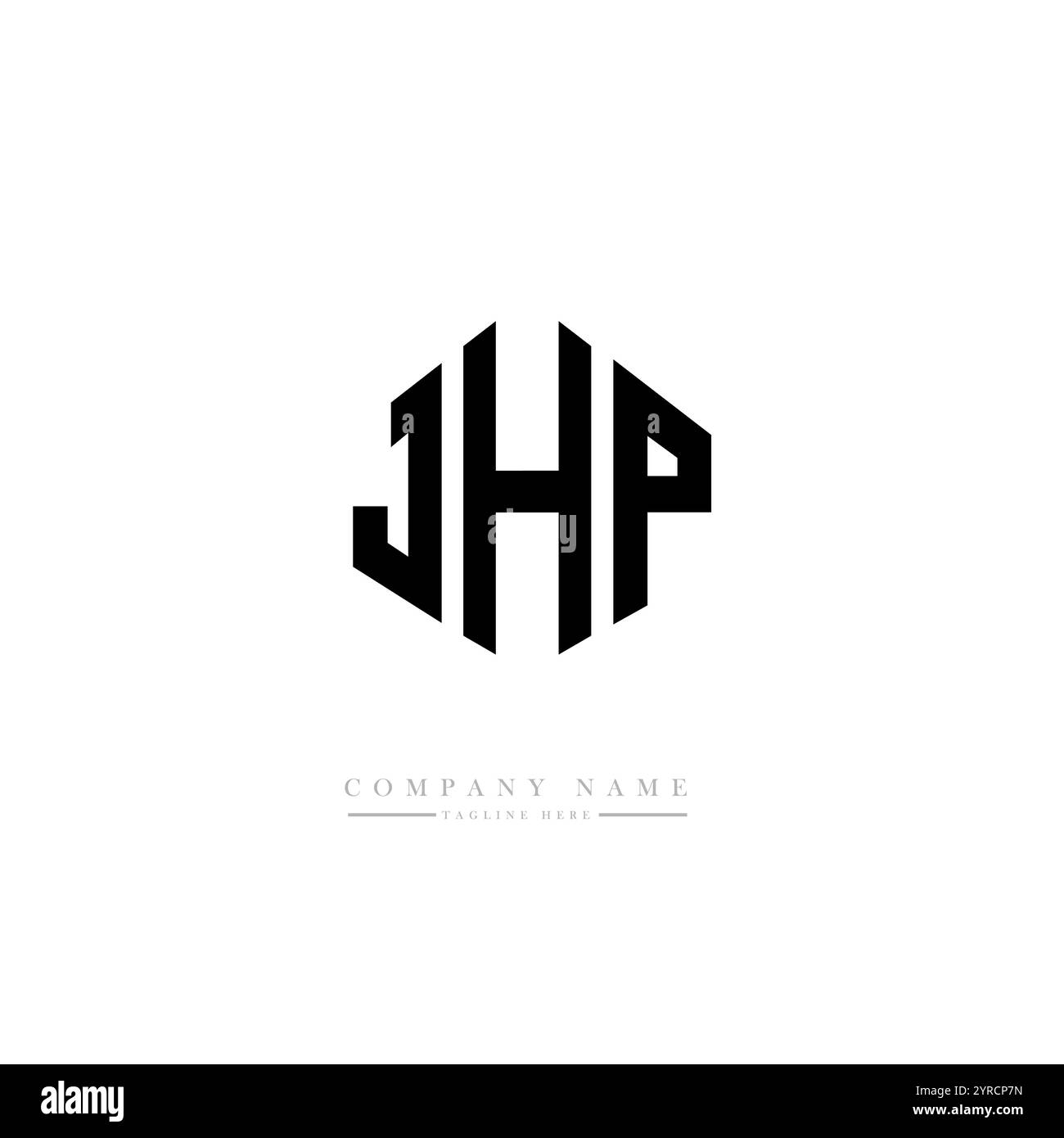 Jhp logo design hi-res stock photography and images - Alamy