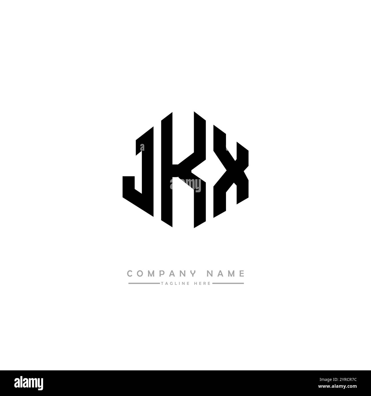 Jkx logo design hi-res stock photography and images - Alamy