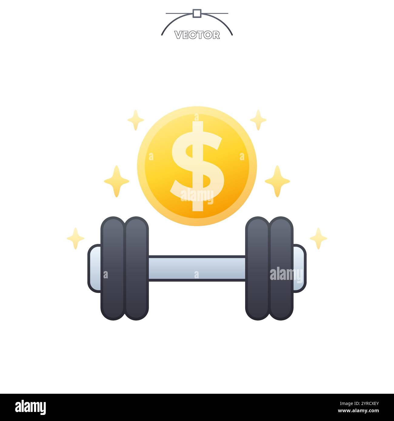Pay as you gym Stock Vector Images - Alamy