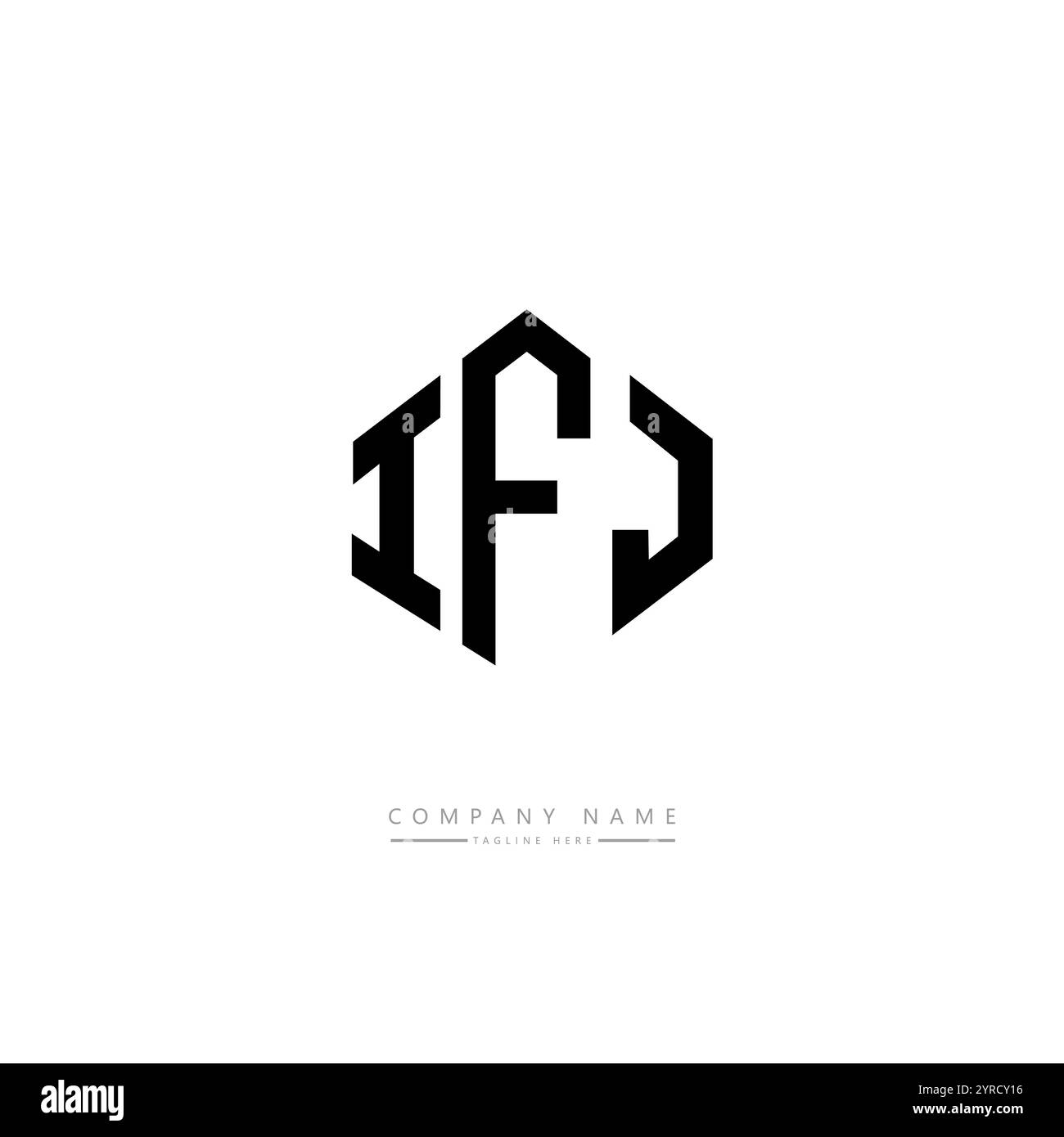 Ifj hexagon Stock Vector Images - Alamy