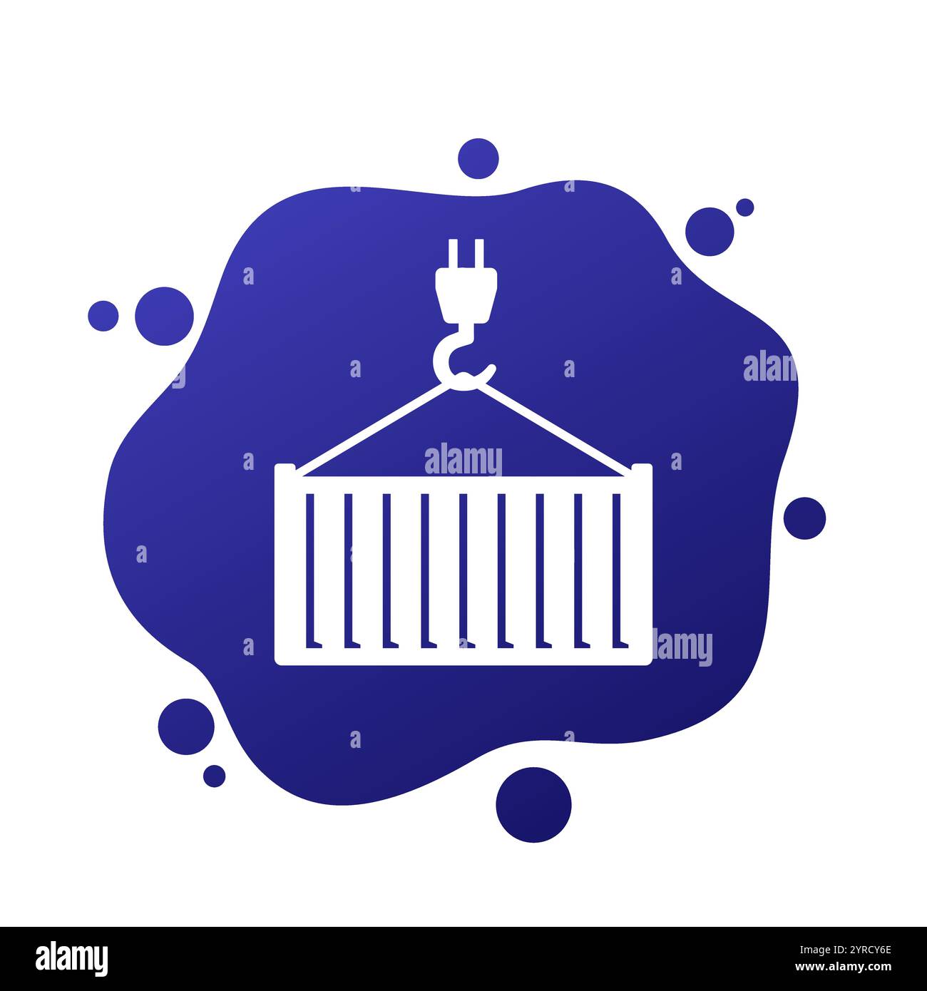 Hoist goods Stock Vector Images - Alamy