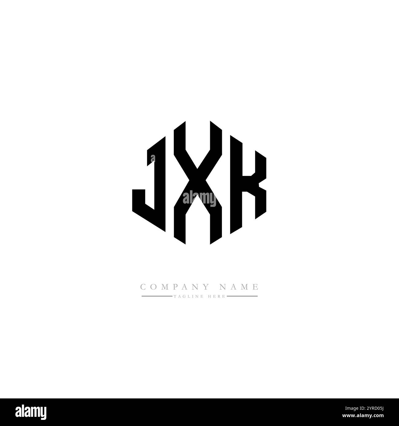 Jxk logo design hi-res stock photography and images - Alamy