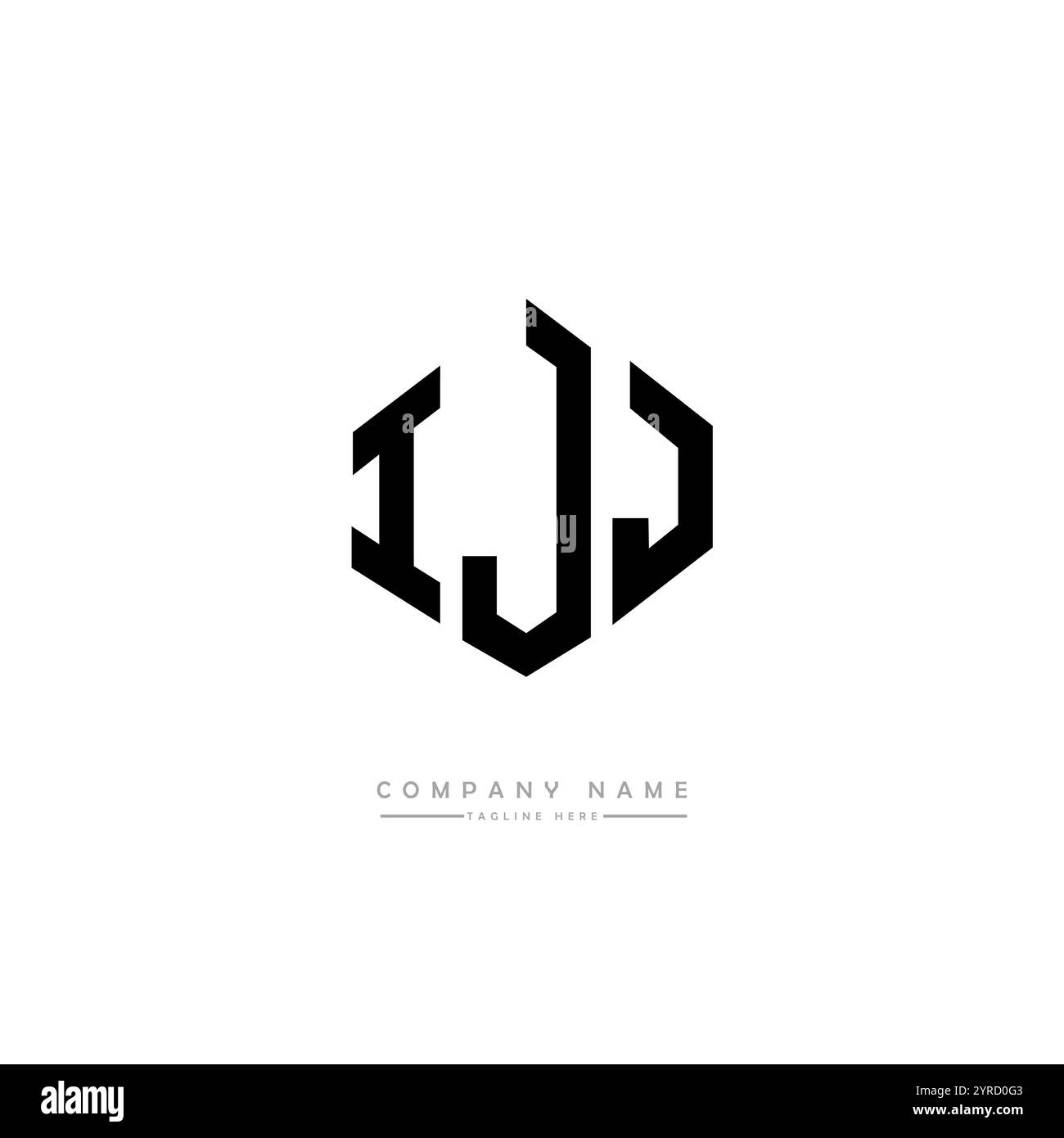 Ijj logo design hi-res stock photography and images - Alamy