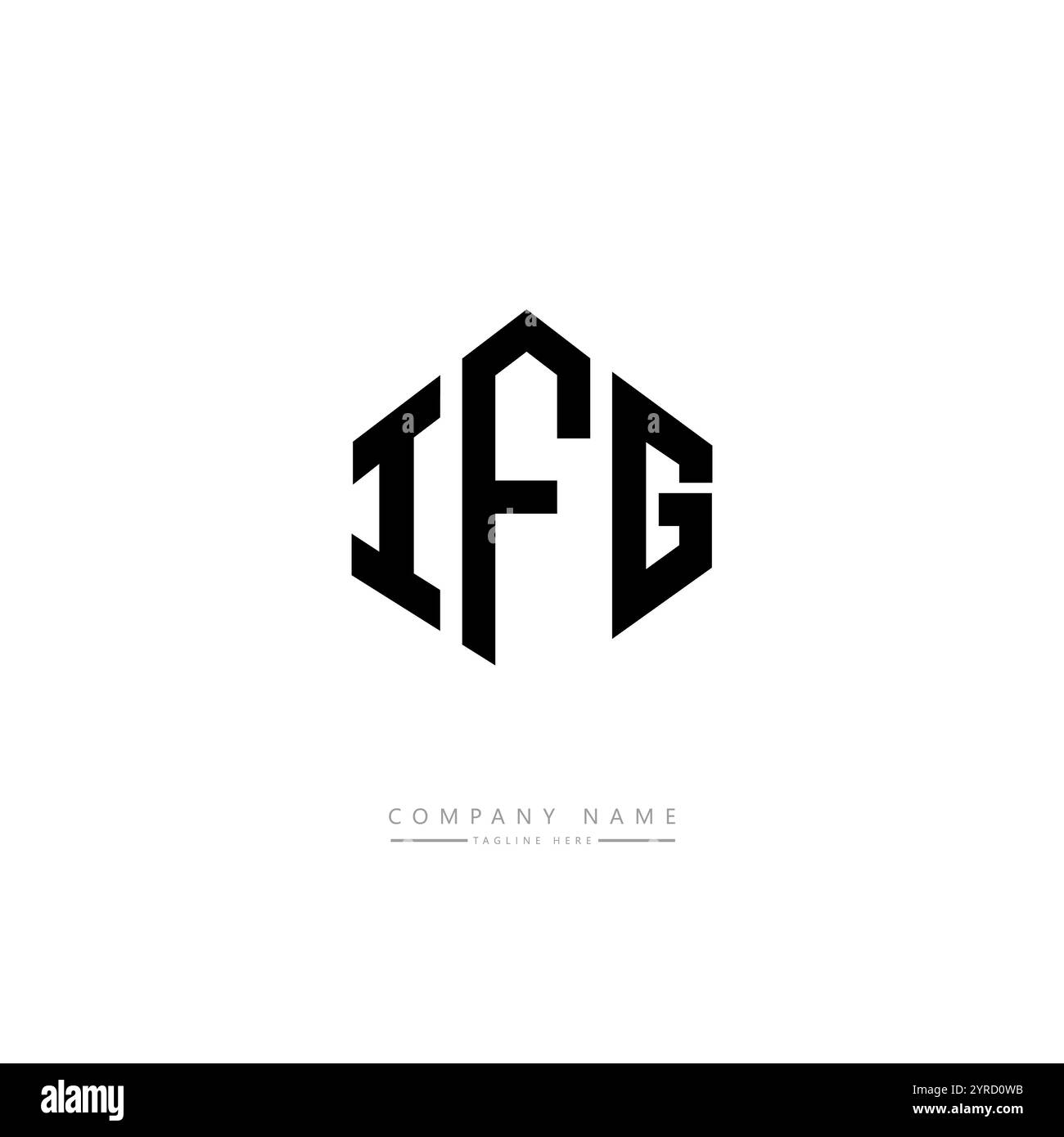 Ifg hexagon Stock Vector Images - Alamy
