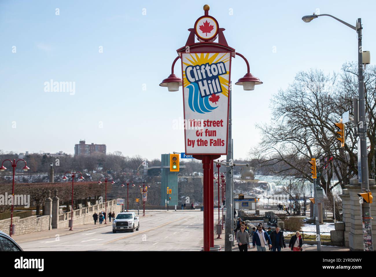 Downtown niagara falls canada hi-res stock photography and images - Alamy