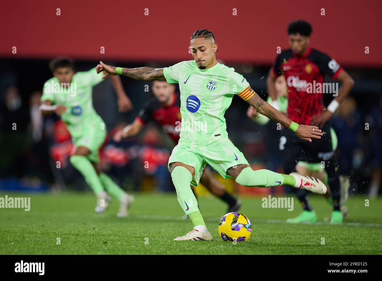Raphael Dias Belloli 'Raphinha' of FC Barcelona in action during the ...