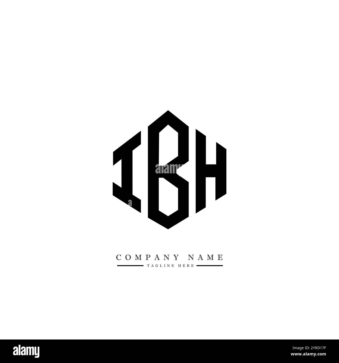 Ibh letter Stock Vector Images - Alamy