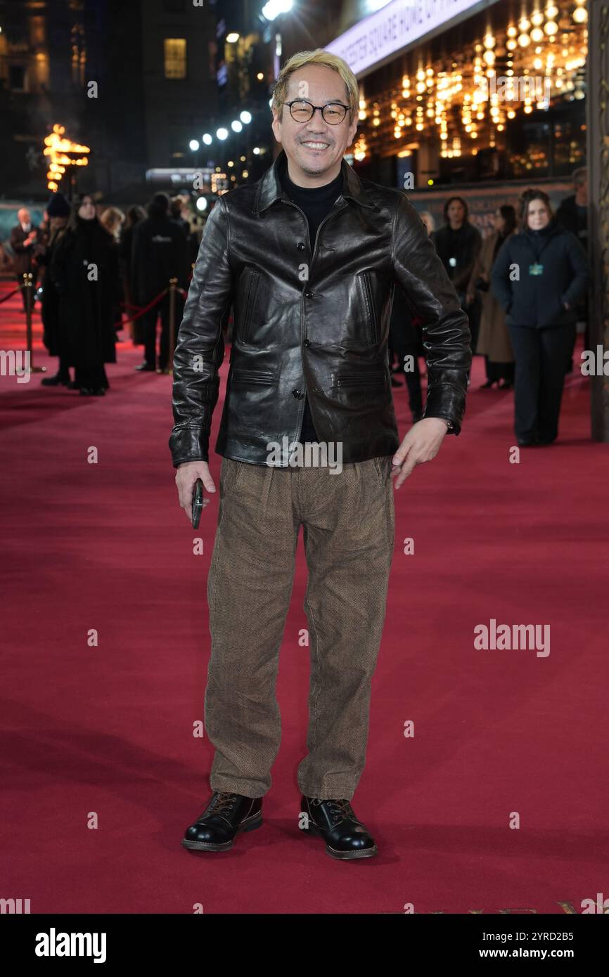 Kenji Kamiyama arriving for the World premiere of The Lord of the Rings ...