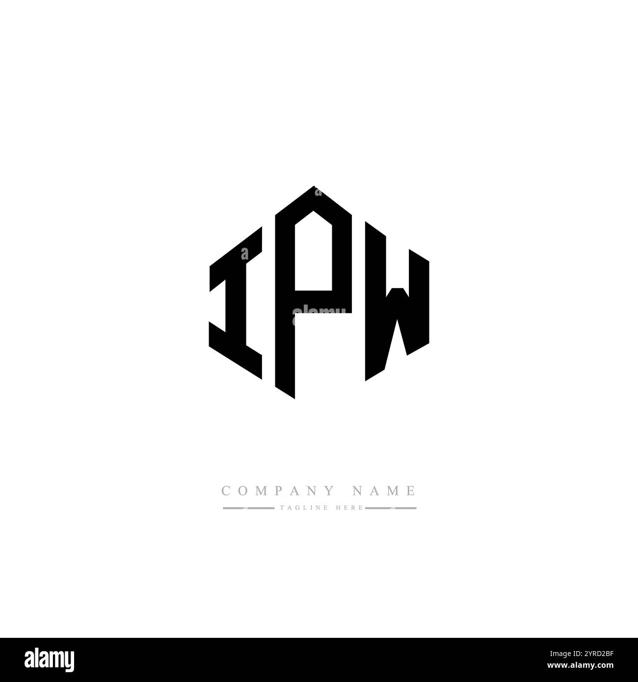 Ipw logo design hi-res stock photography and images - Alamy