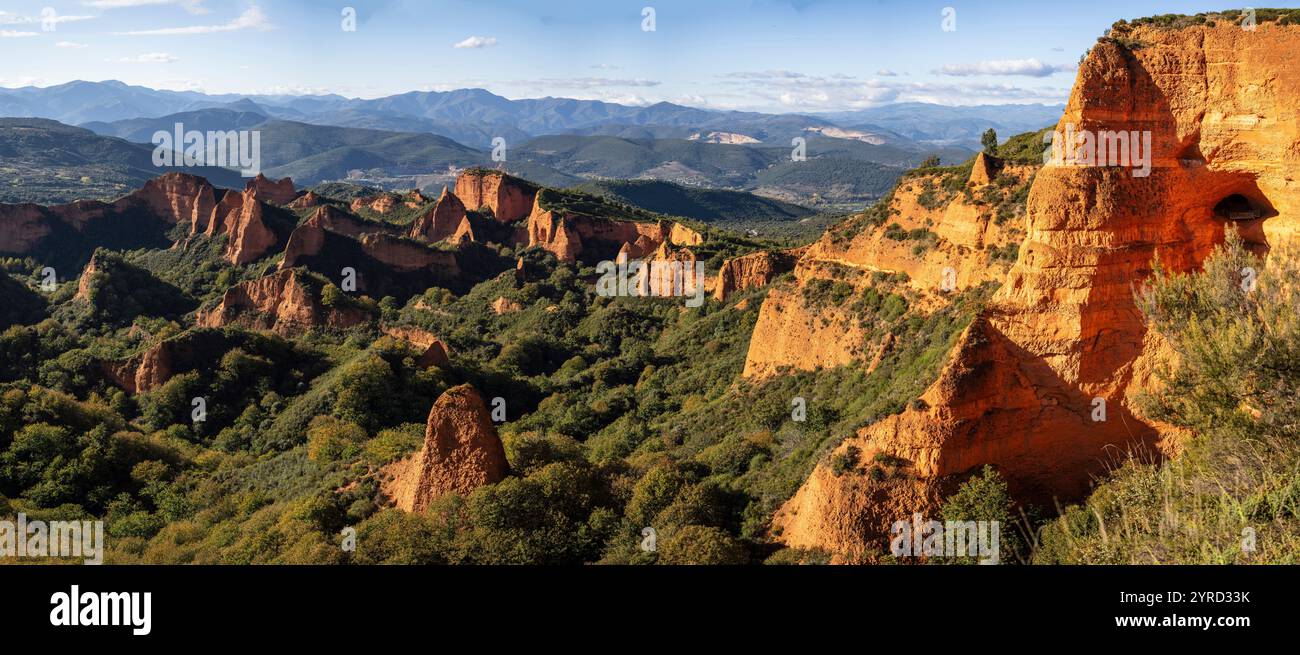 Las Médulas, Orellán viewpoint, Monument-Archaeological Zone of Las ...