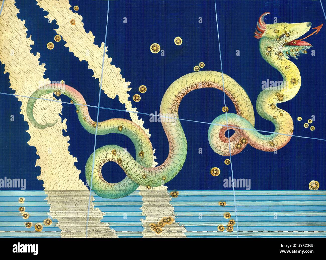 Serpens constellation hi-res stock photography and images - Alamy