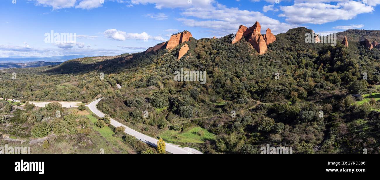 Las Médulas, Monument-Archaeological Zone of Las Médulas, open-pit ...
