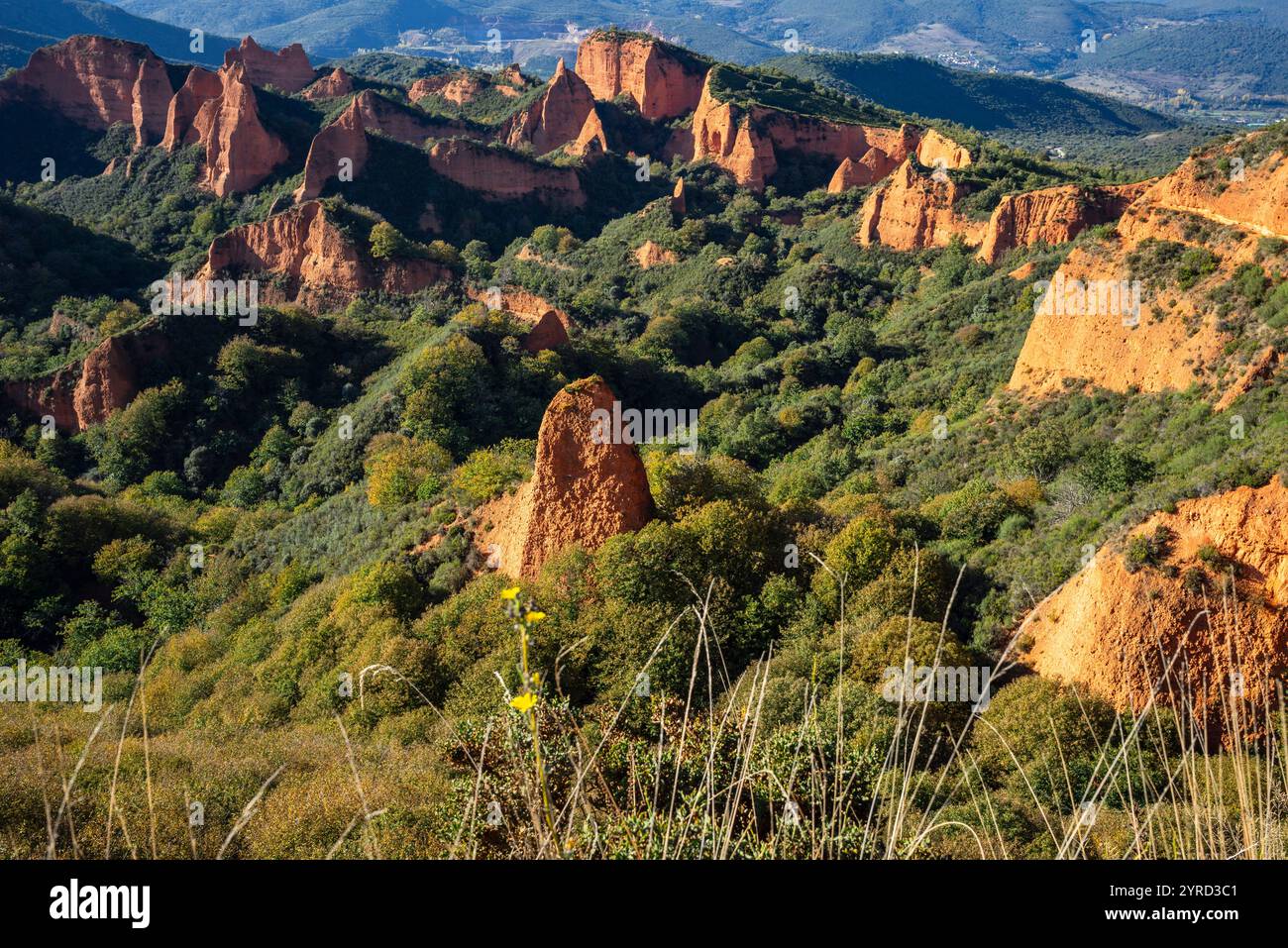 Las Médulas, Monument-Archaeological Zone of Las Médulas, open-pit ...