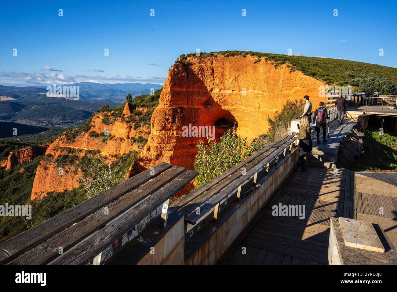 Las Médulas, Orellán viewpoint, Monument-Archaeological Zone of Las ...