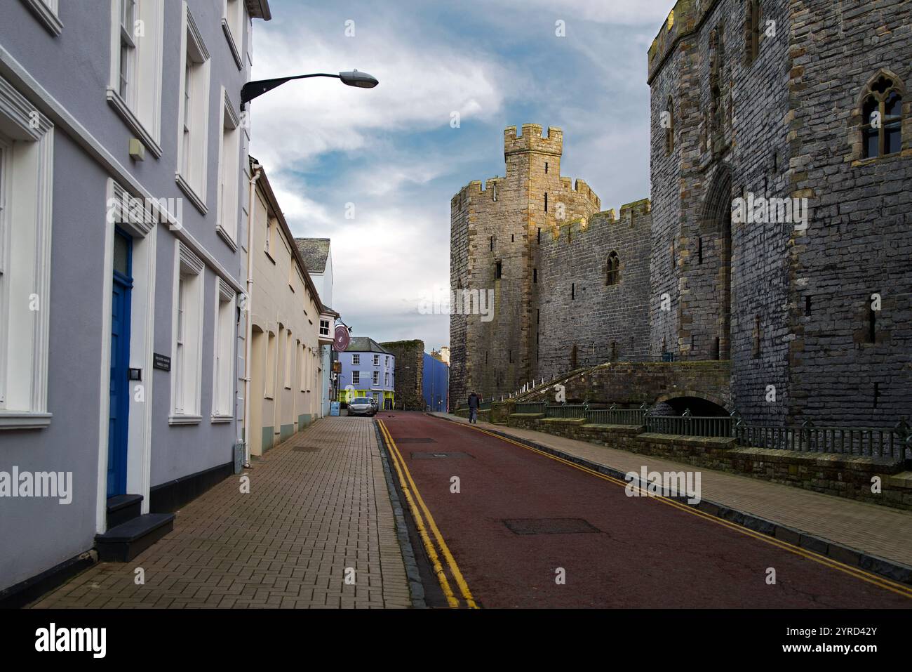 Castle Ditch is a street in Caernarfon, North Wales, adjacent to ...