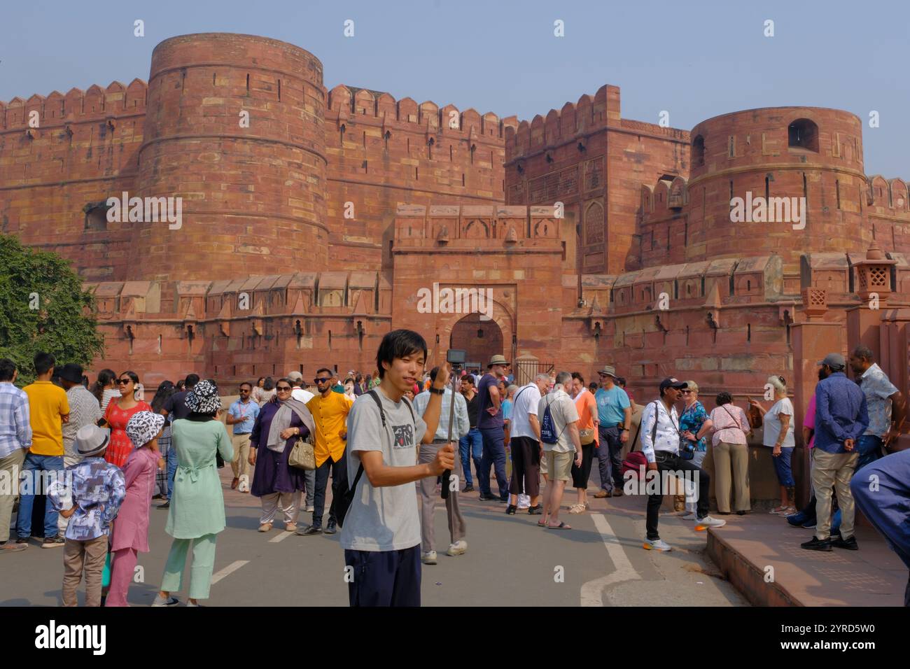 Agra Fort India Stock Photo - Alamy