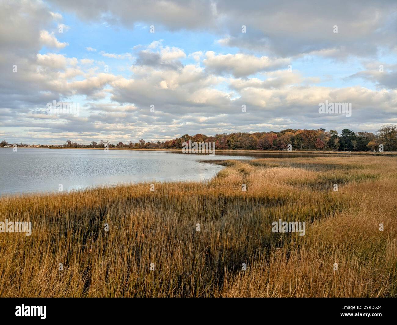 Autumnal landscape of Greenwich Connecticut Stock Photo - Alamy