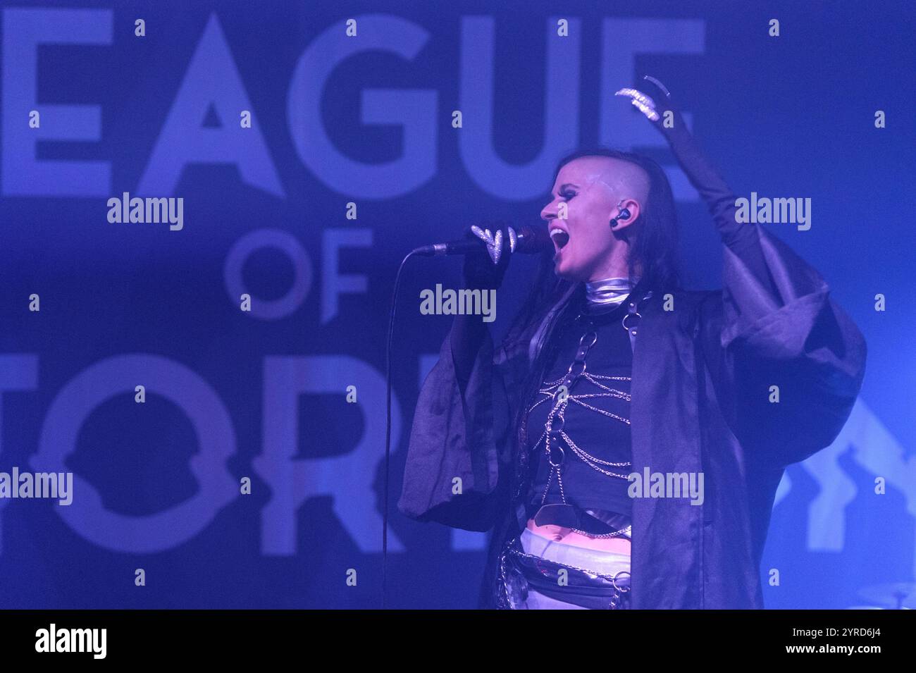 Munich, Germany, November29th 2024: Anna Brunner (Singer) of League of ...