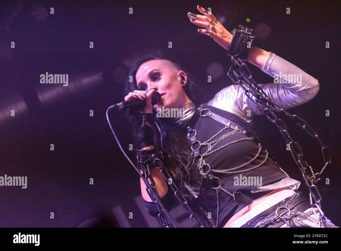 Munich, Germany, November29th 2024: Anna Brunner (Singer) of League of ...