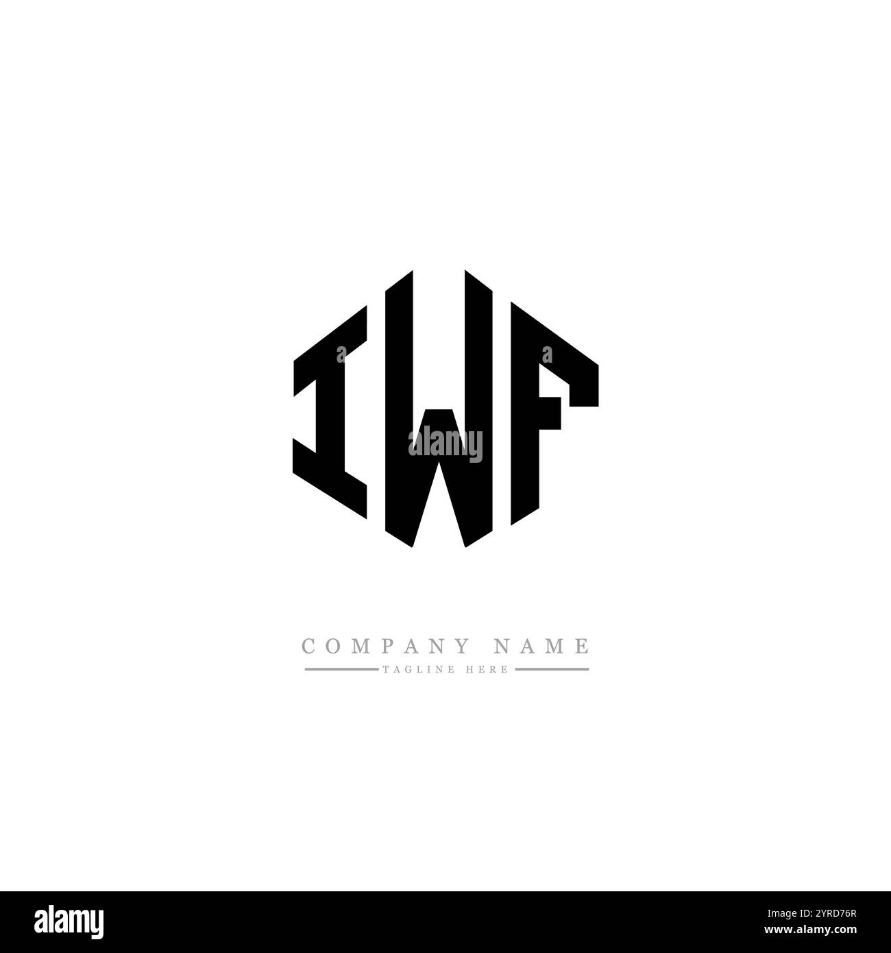 Iwf hexagon Stock Vector Images - Alamy