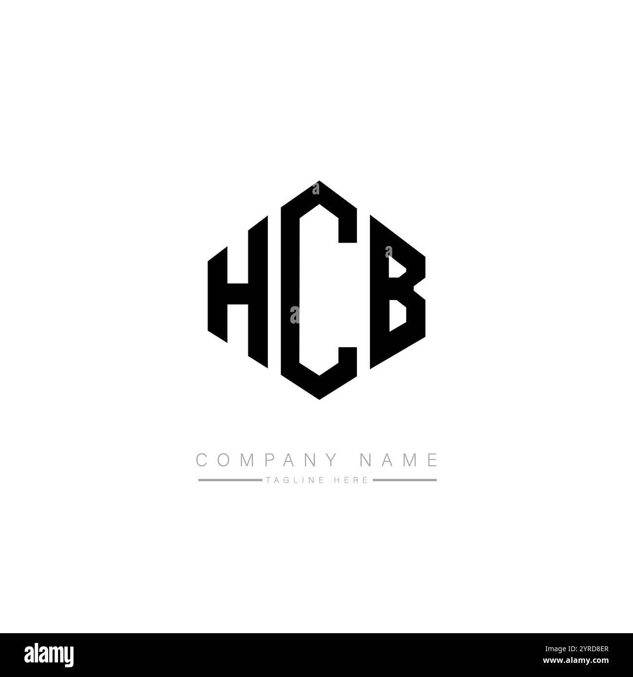 Hcb logo design Black and White Stock Photos & Images - Alamy