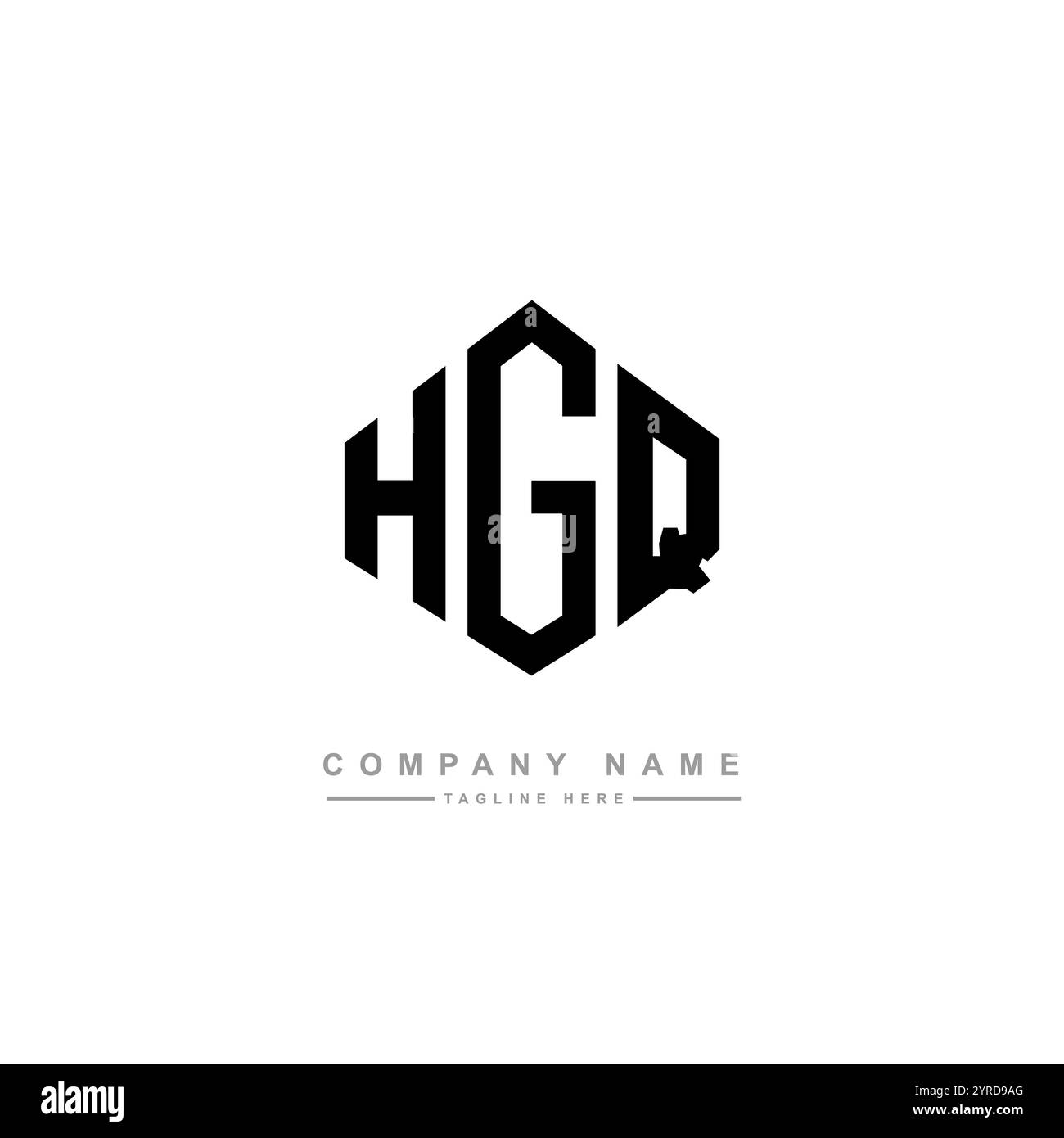 Hgq business logo Stock Vector Images - Alamy